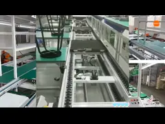 energy-efficient double speed chain assembly line for rice cooker for carst