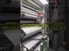 19 μm glass lens pet protective film anti-static printing adhesive film