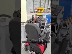 小型旅客用 道路線標識用 熱塑料用 トラック 標識厚さ 1.2-3.0mm 速度 4KM/h