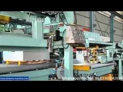customizable rotary shear cut to length line ctl line with sheet stacker