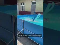 quick installation trestle pvc swimming pool detachable customized for different spaces