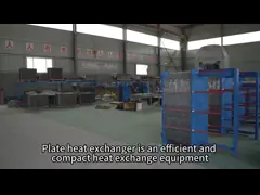 Metal Semi Electrical Plate Heat Transfer Exchanger Customized