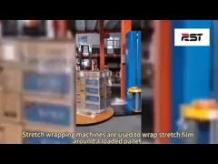 長期保証自動ストレッチフィルムパレット包装機ラッピングマシンカテゴリー