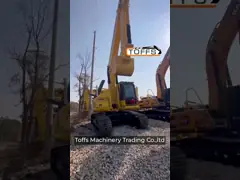 used komatsu excavator pc200-7 secondhand 20ton medium type crawler digger