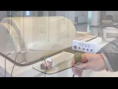 oem foldable light gold far infrared dome jade stone fir sauna dome