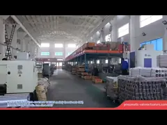 double acting and single return rotary rack and pinion pneumatic actuator