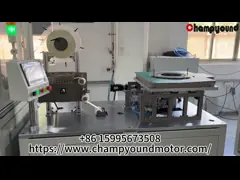 220V 2.5KW Estator de alambre plano máquina de papel aislante automático