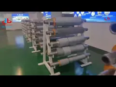 noble life wallpaper roller embossing 100-1500mm diamter chrome plating surface treatment