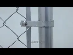 3.5mm thick pvc coated 8 foot high chain link fence roll low carbon steel