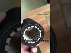 thermal shock resistant ceramic hose withstands 1000°c quenching rapid cooling cycles