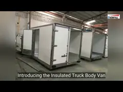 Cassa frigorifera per autocarri CKD con struttura ad alta resistenza