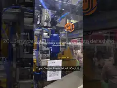 세제와 세탁기술자를 위한 5L 사각 jerrycan HDPE 주문 한번 불기 형