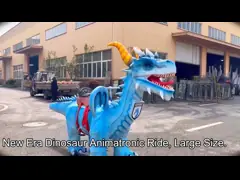 realistic walking dinosaur customized animatronic dinosaur ride for shopping mall