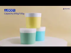 altri Cosmetici 100 ml 200 ml bottiglia rotonda di crema plastica cosmetica Bottiglia con riempimento individuale