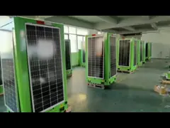 탁월한 안정성 태양 전력 시스템 에너지 패널 LED 라이트 타워 태양 광 큐브 물류 공원 조명