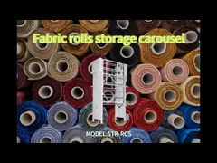 30 máquina de elevación de inspección a ciegas 220V de tejido rotativo carrusel de almacenamiento de rollos