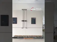 Control de precisión de la cámara de ensayo ambiental de ciclo de temperatura de choque térmico