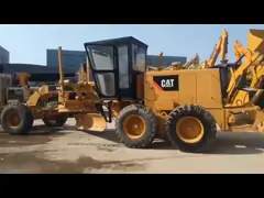 used cat 140k motor grader 454l fuel capacity with 14ft blade
