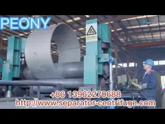 plate top discharge food centrifuge / basket centrifuges for separating suspensions