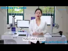 Máquina de marcação a laser de fibra 20W 30W 50W para metal e plástico com CE FDA
