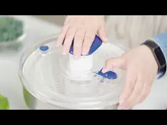 stainless steel salad spinner