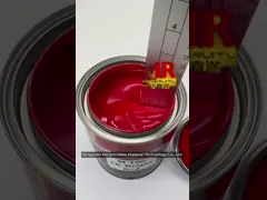 m105 bright red auto paint 1k basecoat car paint with metallic heat resistance