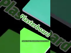 4x8 9.5mm decorative gypsum board soundproof tapered edge for indoor