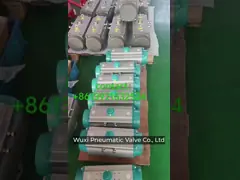 low temperature silicone sealing pneumatic valve actuator rack and pinion type
