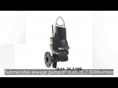 grundfos dp10.65 submersible sewage pump non clogging flood rain water dirty water transfer submersi