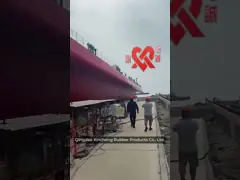 Πίεση 0.05-0.25 MPA Ναυτικά ελαστικά αερόσακοι Μέγεθος 6mm-20mm στρώματα 4-9 Heavy Duty Σχεδιασμός κατασκευής