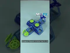 stem learning gifts small aircraft magnetic tile blocks strong magnetic toy set
