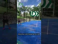 custom padel racket court 20m x 10m  padel sports equipment