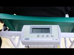 universal wheel green electronic weight chair scale for dialysis patients