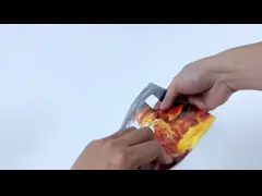 Custom Printed Size Microwave Used Roast Chicken Packaging Bag Plastic Chicken Bag With Zipper