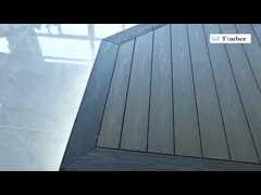 防水性と耐久性のあるHDPEプラスチックWPCウォールパネルモダンデザインの究極のソリューション