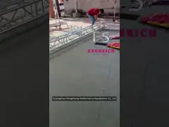 black silver aluminum truss stage light frame , high strength aluminum alloy truss