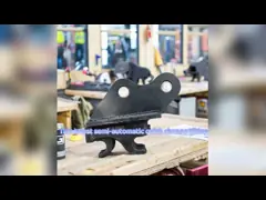 0.8-1.5ton small excavator spare parts semi automatic mini excavator quick change