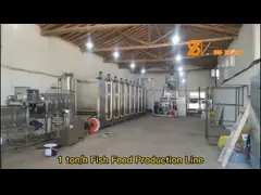 Fully automatic Manufacturing  Fish Feed Production Line