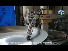 380v 400v 415v steel vessel head cylinder cap cnc polishing machine surface grinder