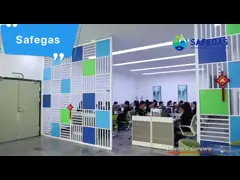 curve display o2 gas detector , oxygen color gas meter fast response atex ce