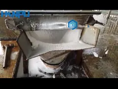 two - stage pusher centrifuge model pp food centrifuges for salt dewatering