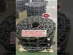 pc200 pc300 pc400 pc500 pc1250  komatsu chain excavator undercarriage parts
