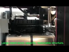 Skid Mounted Screw Air Compressor Diesel Engine Rotary Screw Drive Air Compressor