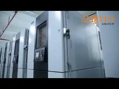 Зона -40C~150C 2 под чередовать высокую камеру ударного испытания испытывая окружающей среды температуры горячую холодную термальную