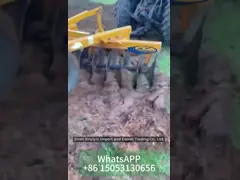 heavy duty disc harrow plough for tillage three point mounted farm equipment