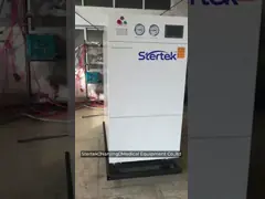 Esterilizador de autoclave horizontal de carga frontal 400L Máquina de autoclave médica Puerta automática