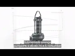 grundfos dpk submersible sewage pump non clogging flood rain water dirty water transfer submersible