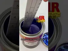 m124 1k ultramarine car paint good adhesion matte black car paint