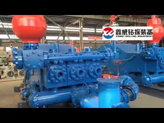 F-1600 Efficient Triplex Mud Pump Max.liner 7in/180mm Gear Ratio 4.206 for Performance Boost