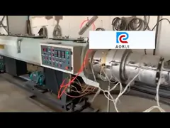 Plastic Pipe Extrusion Line 25m*2.6m*1.8m Machine Dimension For Versatile Pipe Production